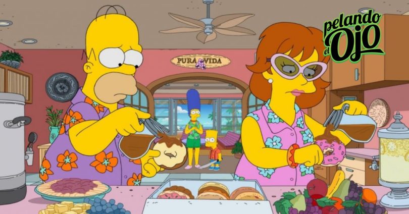 Costa Rica: el nuevo destino de “Los Simpson” - Pelando el Ojo