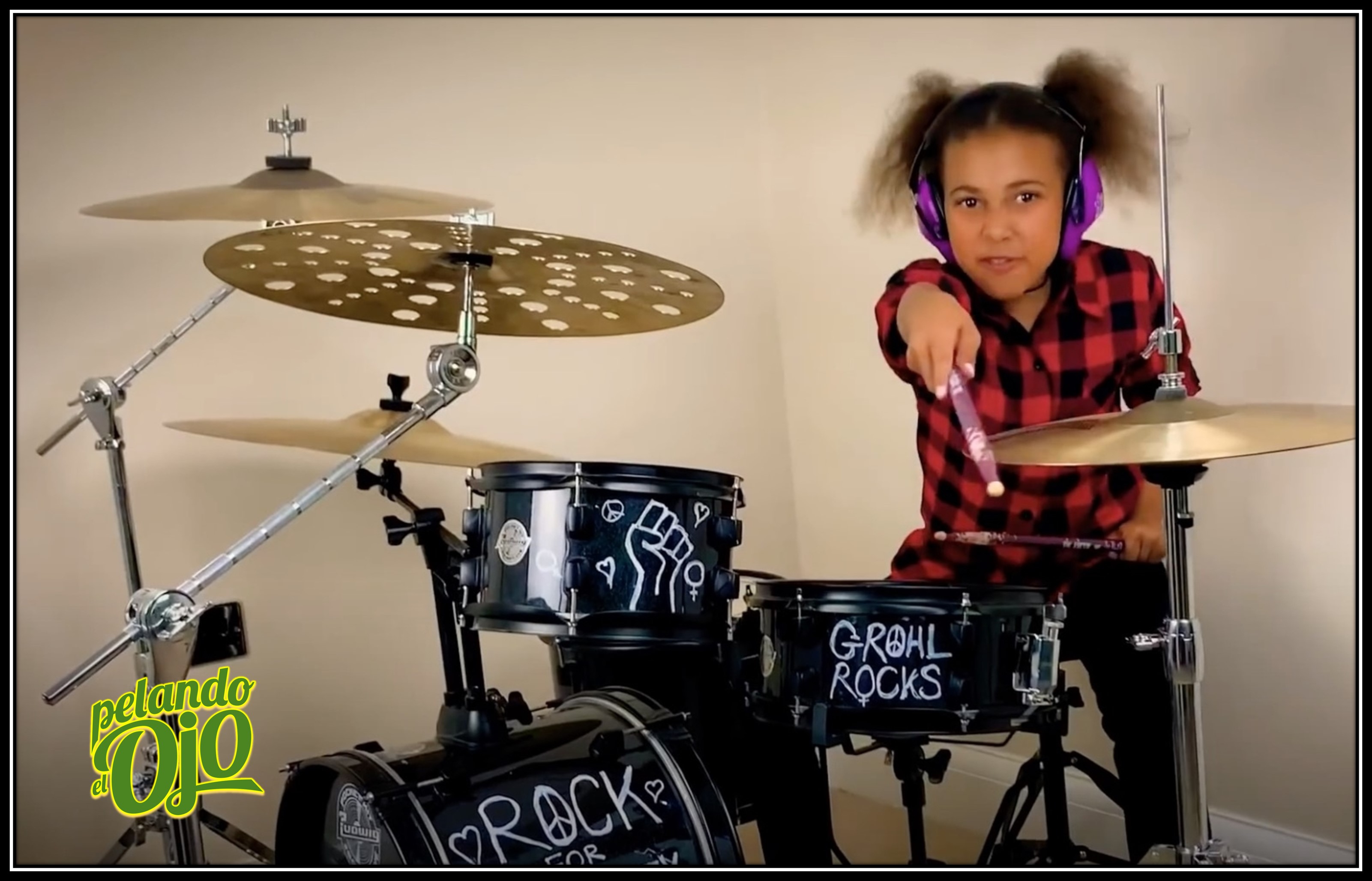 Nandi Bushell: toca batería desde los 5 años y se ha convertido en un ...
