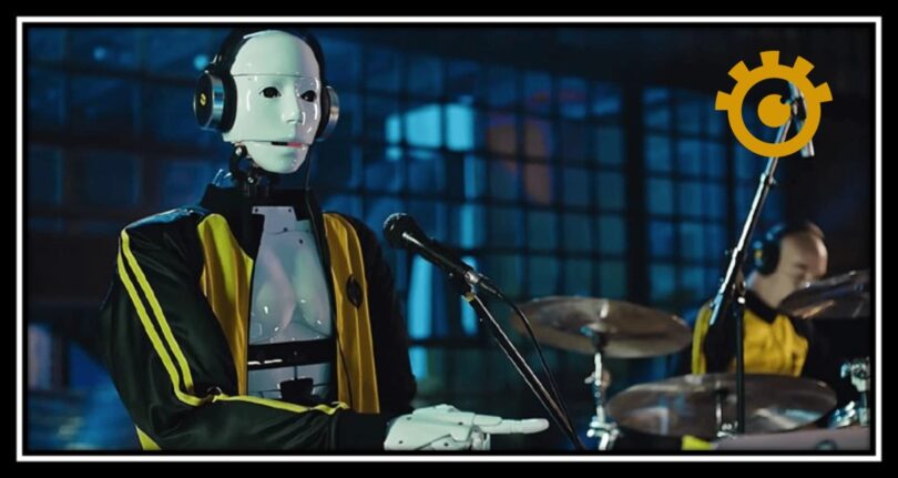 Robot toca en una banda de rock de humanos ¡y es una sensación ...